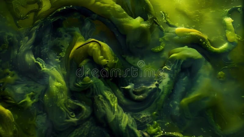 A Striking Image of Nematodes Entangled in a Thick Mat of Tangled Green ...