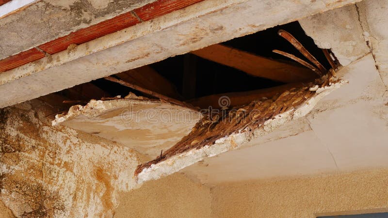 Ruins Old Abandoned Building Exposed Ceiling Stock Photos - Free ...