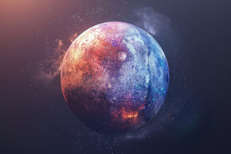 A Striking Image of a Planet in the Sky, Perfect for Science and ...