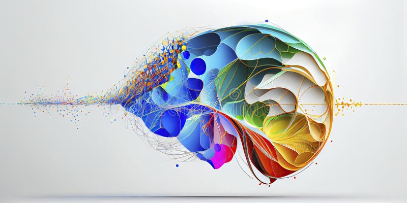 Striking Image that Showcases the Capabilities of AI, Such As a Machine ...