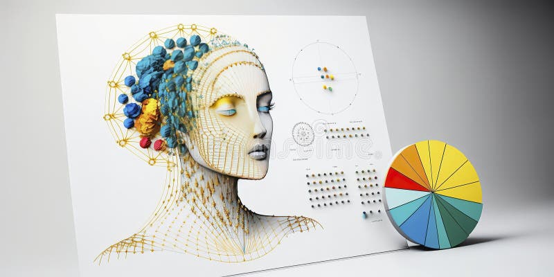 Striking Image that Showcases the Capabilities of AI, Such As a Machine ...