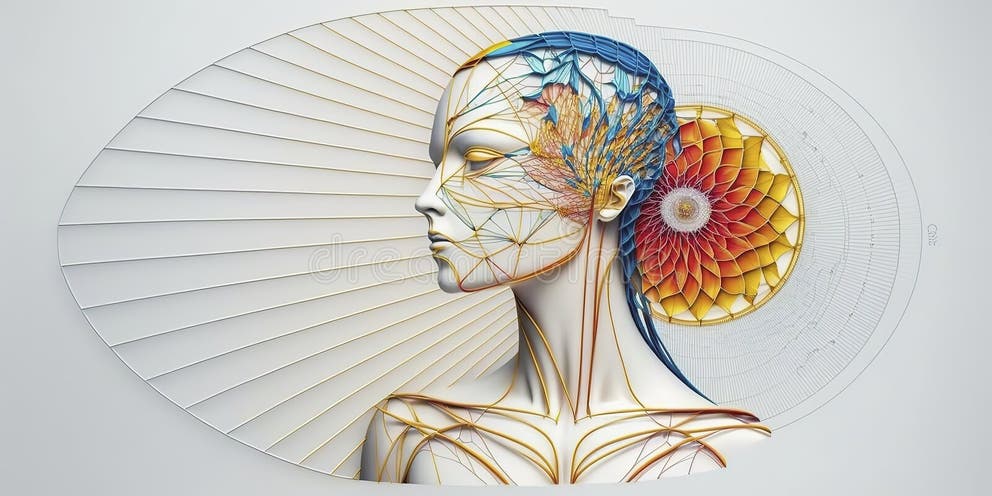 Striking Image that Showcases the Capabilities of AI, Such As a Machine Learning Algorithm in ...