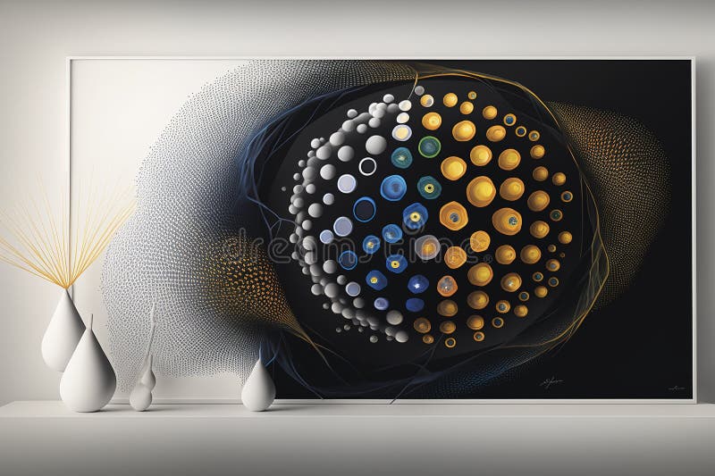 Striking Image that Showcases the Capabilities of AI, Such As a Machine ...