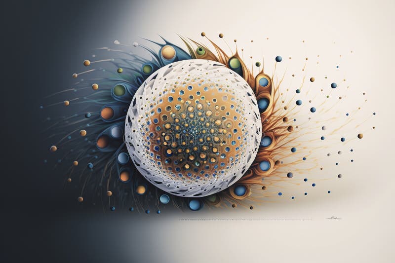 Striking Image that Showcases the Capabilities of AI, Such As a Machine ...