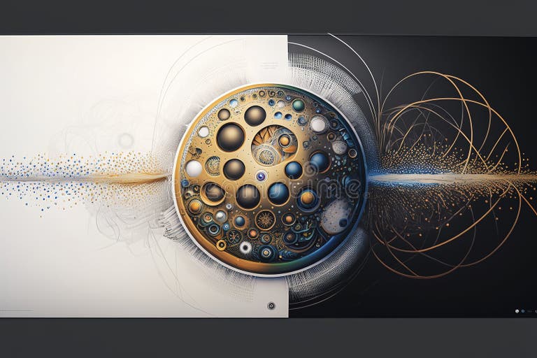 Striking Image that Showcases the Capabilities of AI, Such As a Machine Learning Algorithm in ...