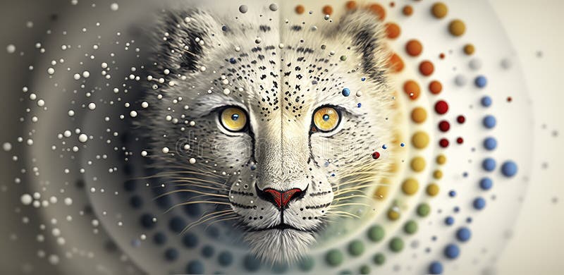 Striking Image that Showcases the Capabilities of AI, Such As a Machine ...