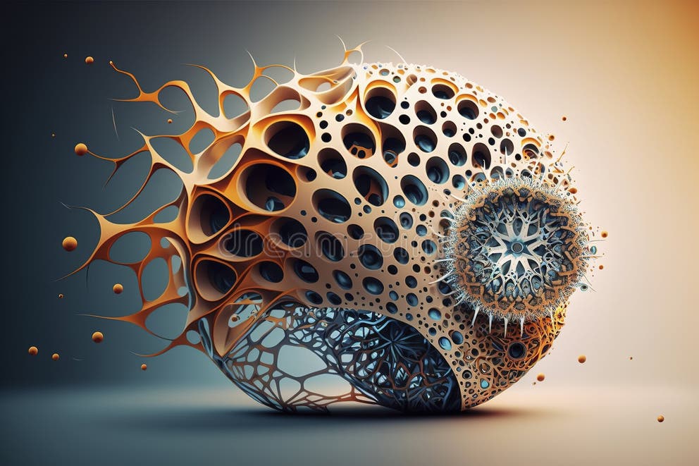 Striking Image that Showcases the Capabilities of AI, Such As a Machine Learning Algorithm in ...