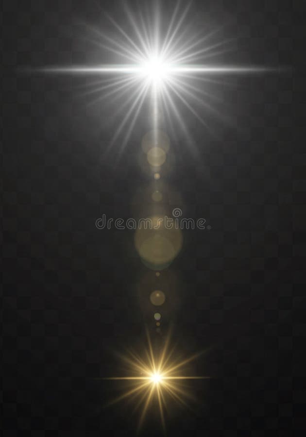 Spot Light Lens Flare Against Black Background Stock Photos - Free ...