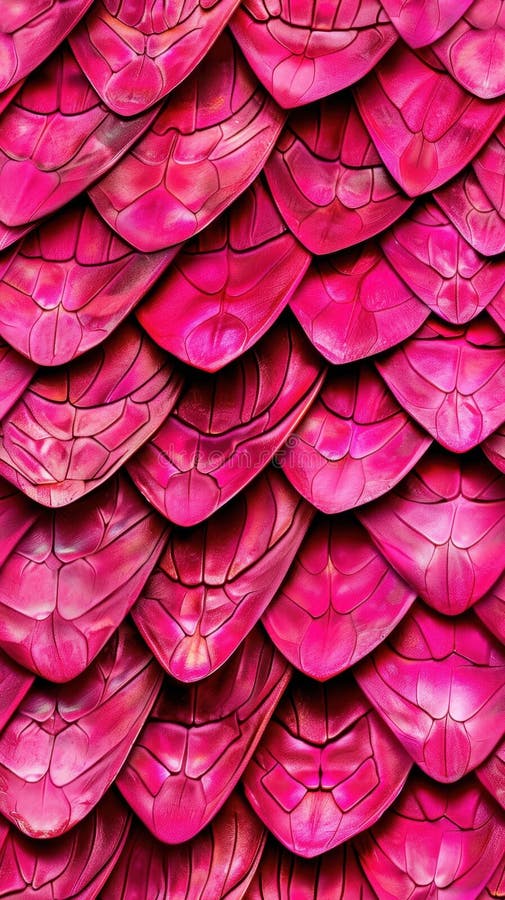 Vibrant Pink Scales Background for Design Use Stock Illustration ...