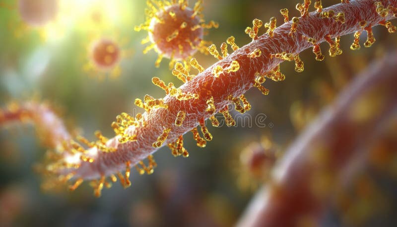 A Striking Macro Visualization Showcases the Intricate Interaction ...