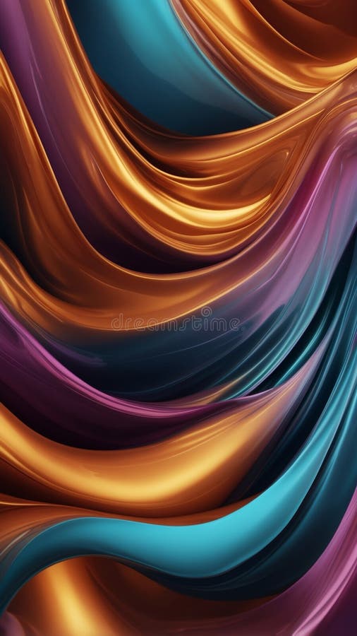 Striking Metallic Wave Background for Website Soft Banner Background ...