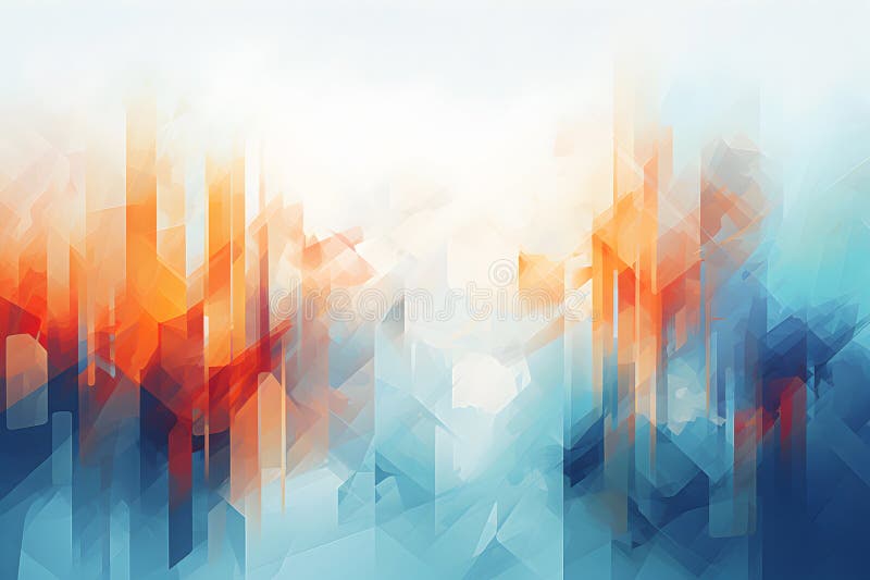 A Striking Modern Abstract Background Showcases a Blend of Vibrant ...