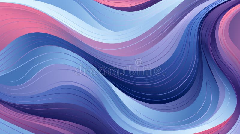 Striking Moire Art with Vibrant Colors Detailed Textures in Flat ...
