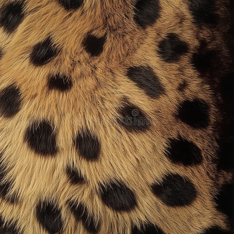 Detailed Leopard Texture Showcasing Natural Patterns and Rich Colors ...