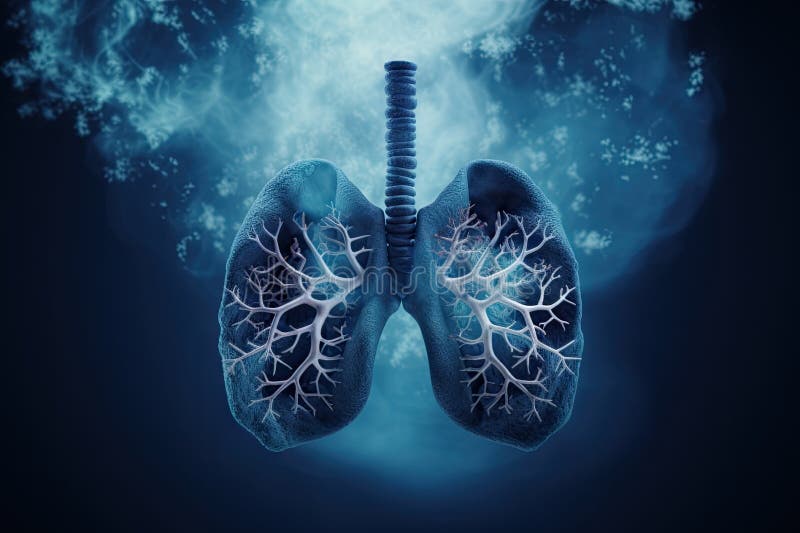 A Striking Portrayal of the Human Bronchial Tree, Highlighting the ...