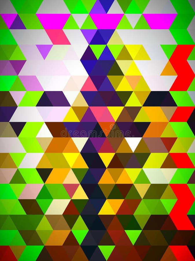 A Striking Pretty Geometric Design of Colorful Shapes of Squares and ...