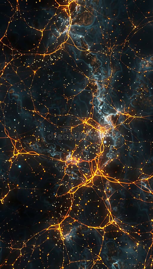 A Striking Realistic Image of Luminous Neurons Representing Mind ...