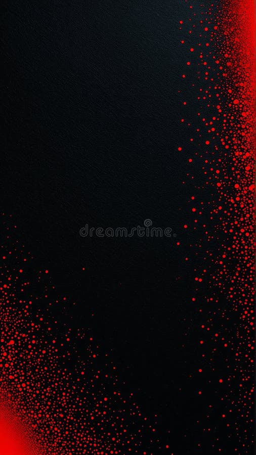Striking Red Spray Paint Texture on Black Background Art Stock Photo ...