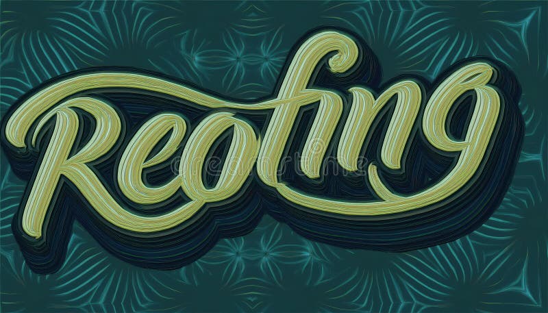 Striking Repeating Linetext Effect Depicting a Serene Forest Scene ...