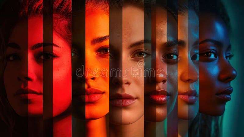 A Striking Representation of Diverse Faces Separated by a Barrier ...