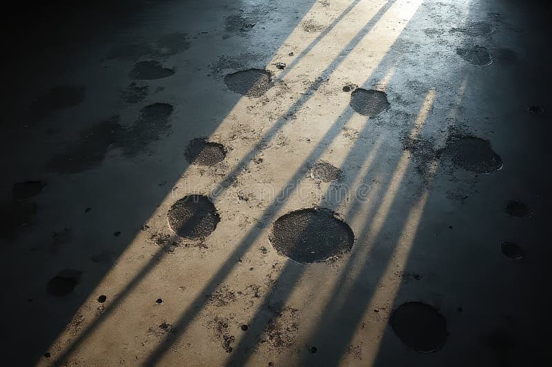 Striking Shadows: the Art of Captivating Outlines Stock Illustration ...