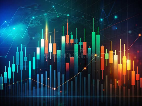 Decoding Market Dynamics a Silhouette of Financial Charts and Graphs Unveiling Key Trends and ...
