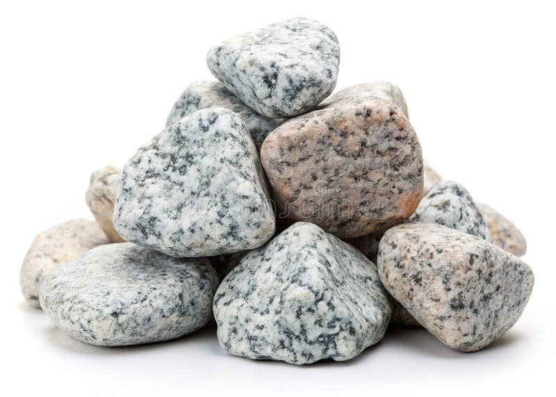 A Striking Stack of Grey Granite Stones Versatile Natural Material for ...