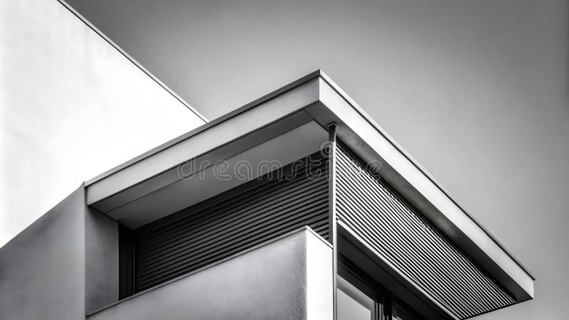 A Striking Symphony of Form and Function Sleek Modern Architecture in a ...