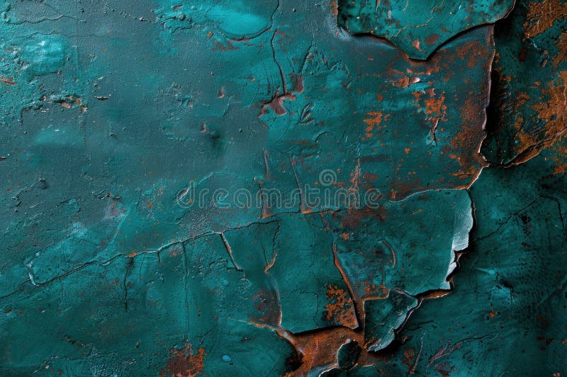 Teal Blue Gradient Technology Banner with Grainy Texture and Copy Space ...