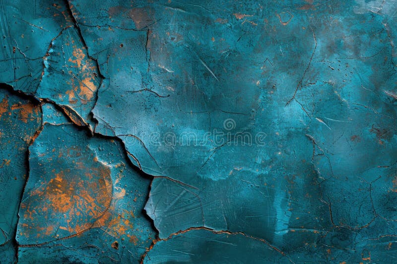 Teal Blue Gradient Technology Banner with Grainy Texture and Copy Space ...