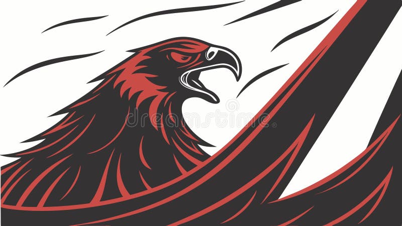 Fierce Eagle Soaring, Powerful National Symbol Vector, Vector Design ...