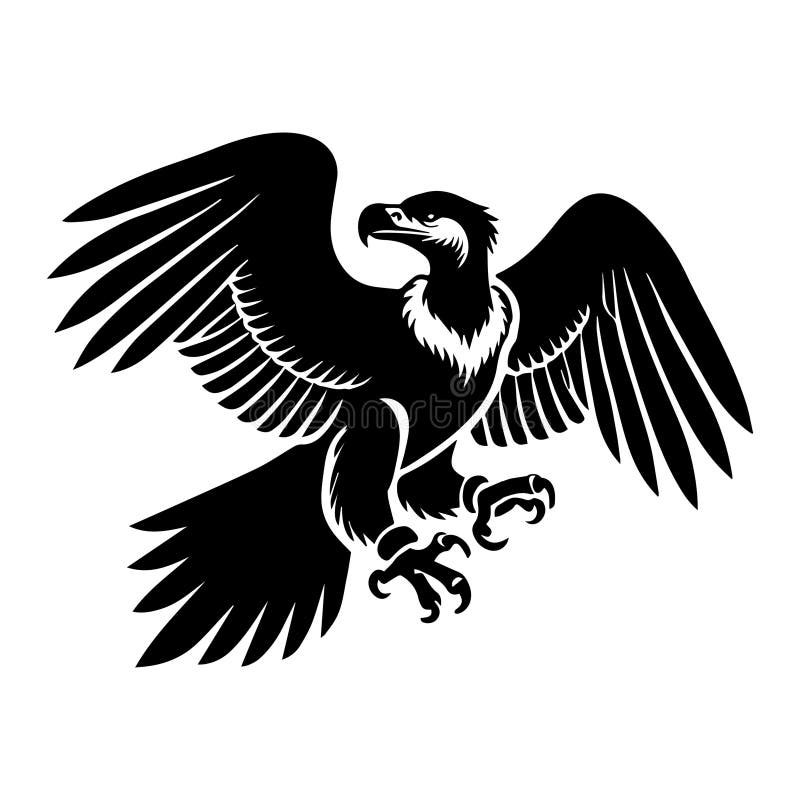 Condor Bird Design Silhouette Vector Stock Vector - Illustration of ...