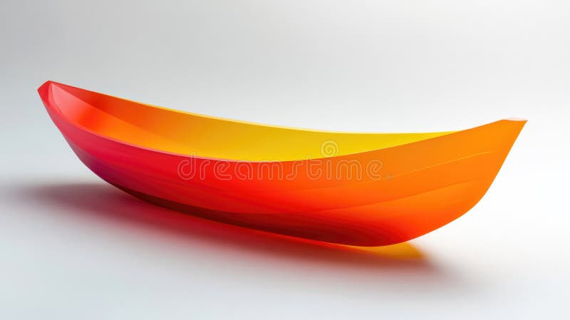 A Striking and Vibrant Abstract Boat Design that Showcases Beautiful ...