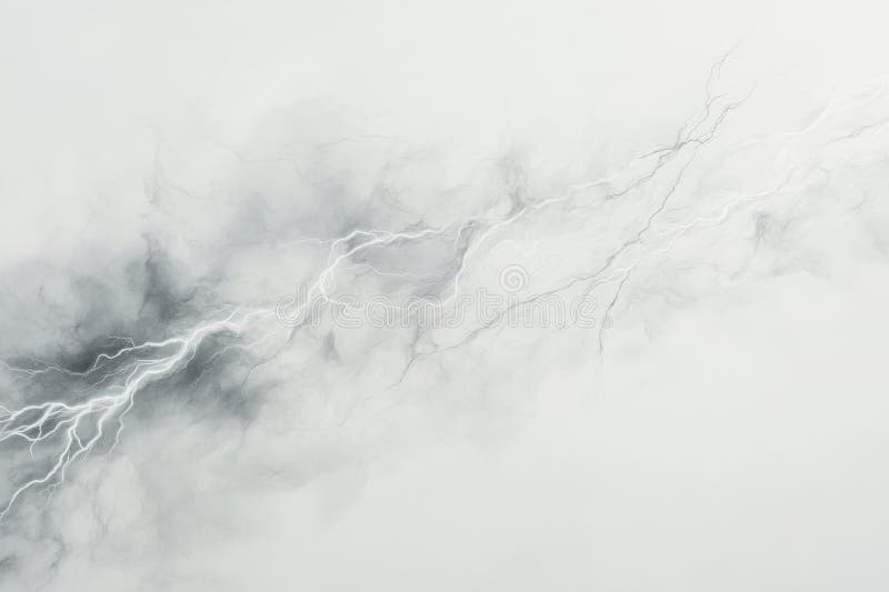 A Striking View of Lightning Cutting through a Misty Sky. the Dramatic ... A Striking View of Lightning Cutting through a Misty Sky. the Dramatic ...