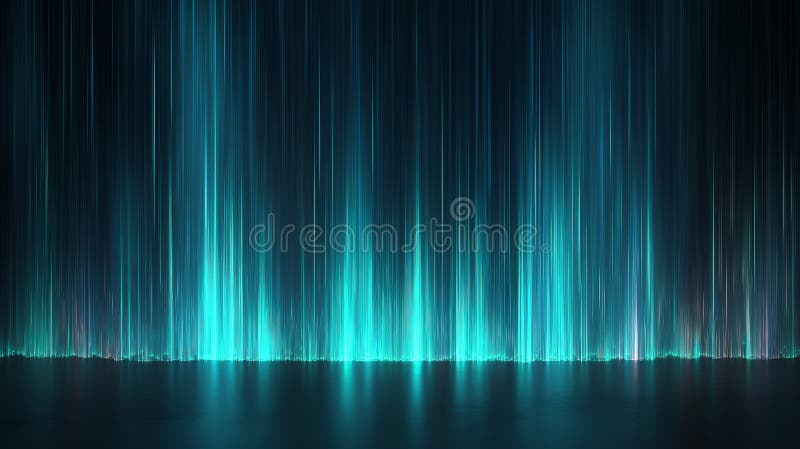 A Striking Visual Featuring a Black Background Illuminated by Vertical ...