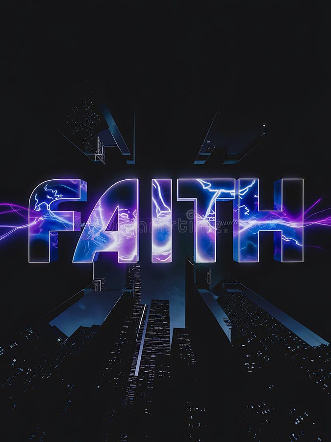 A Striking Visual Representation of Faith Dynamic Elements Intertwined ...