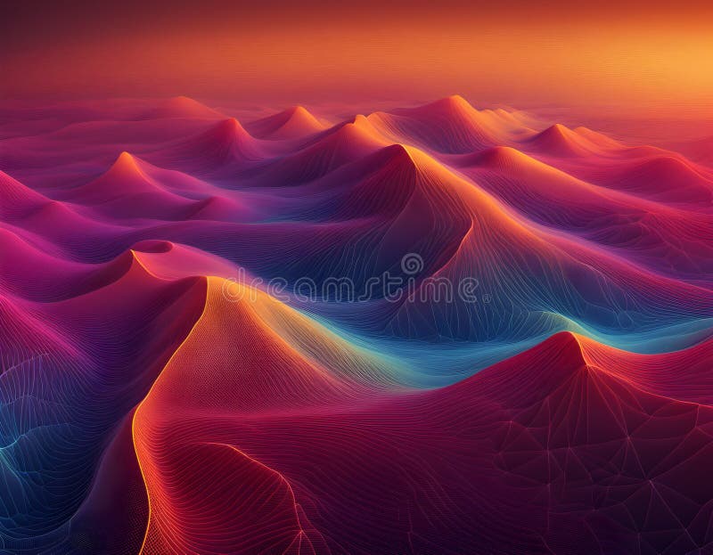 A Striking Visual Representation of a Smart, Interconnected Futuristic ...