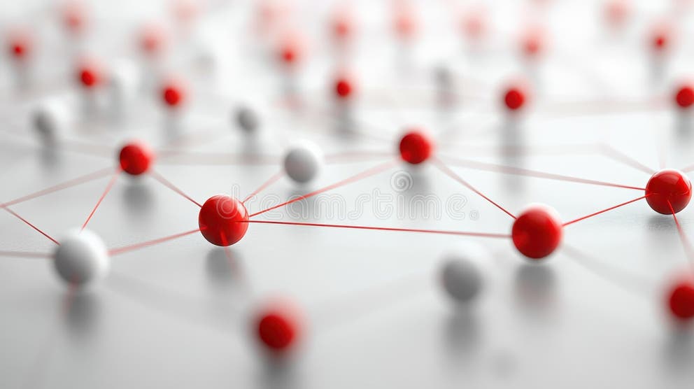 A Striking Visual of a Single Red Thread Connecting White Threads and ...