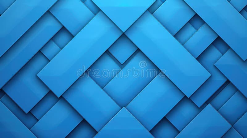 A Striking Visual of Squares in a Sleek Blue Tech Pattern, Showcasing ...