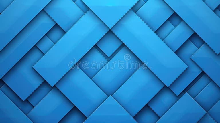 A Striking Visual of Squares in a Sleek Blue Tech Pattern, Showcasing ...