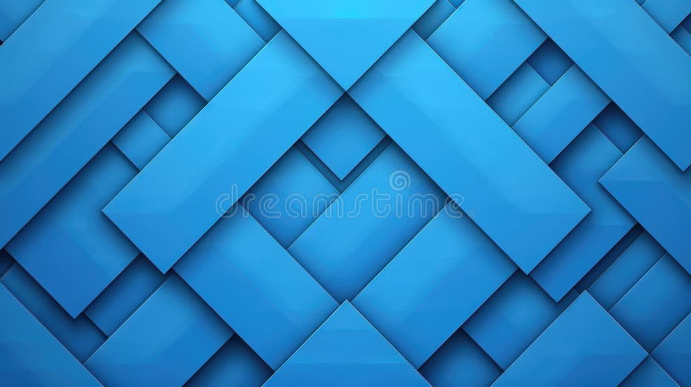 A Striking Visual of Squares in a Sleek Blue Tech Pattern, Showcasing ...