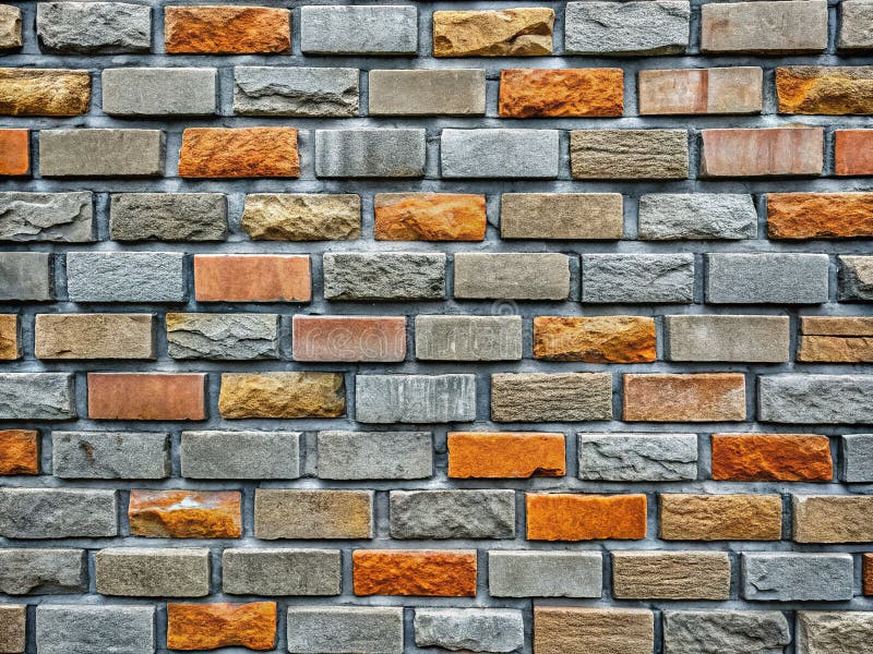A Striking Visual Symphony Intricate Stone Wall Texture with Varying ...