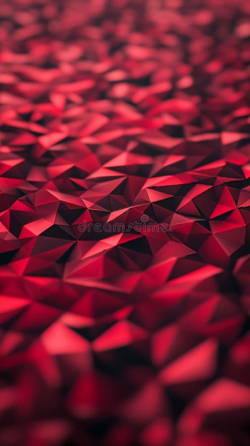 A Striking Visual Texture is Created by the Dynamic Arrangement of Red ...