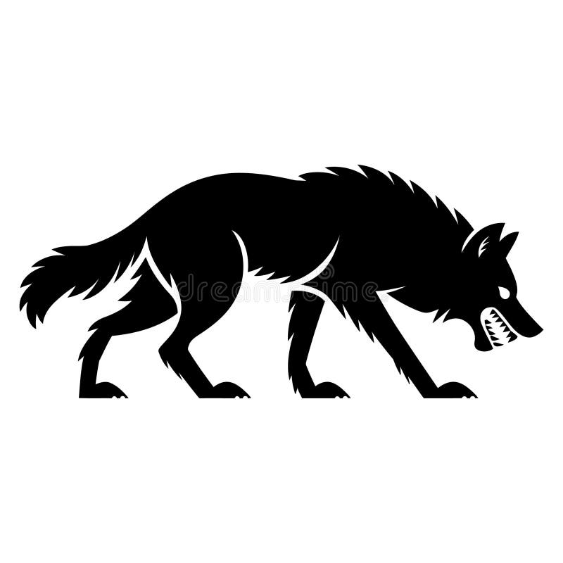 Striking Wolf Stock Illustrations – 3,657 Striking Wolf Stock ...