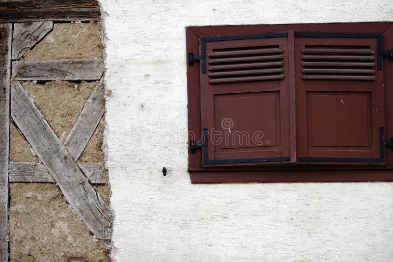 Window hatch in the barn stock image. Image of vintage - 115603987
