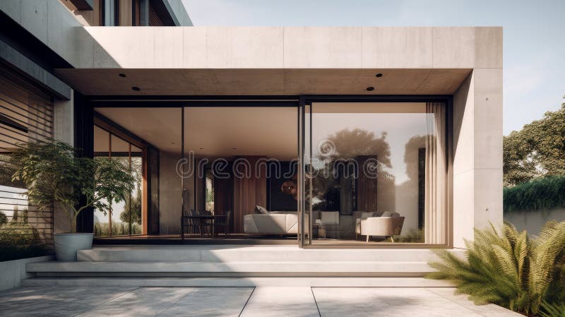 A Strikingly Modern Home Featuring Sharp Geometric Shapes. Modern House ...