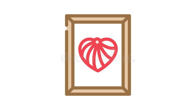 String Art Color Icon Animation Stock Video - Video of pocket, coloring ...
