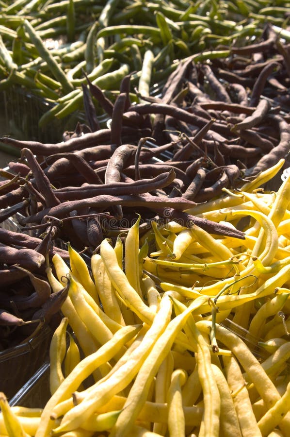 String Beans from Farmers Market Stock Image - Image of color, string ...