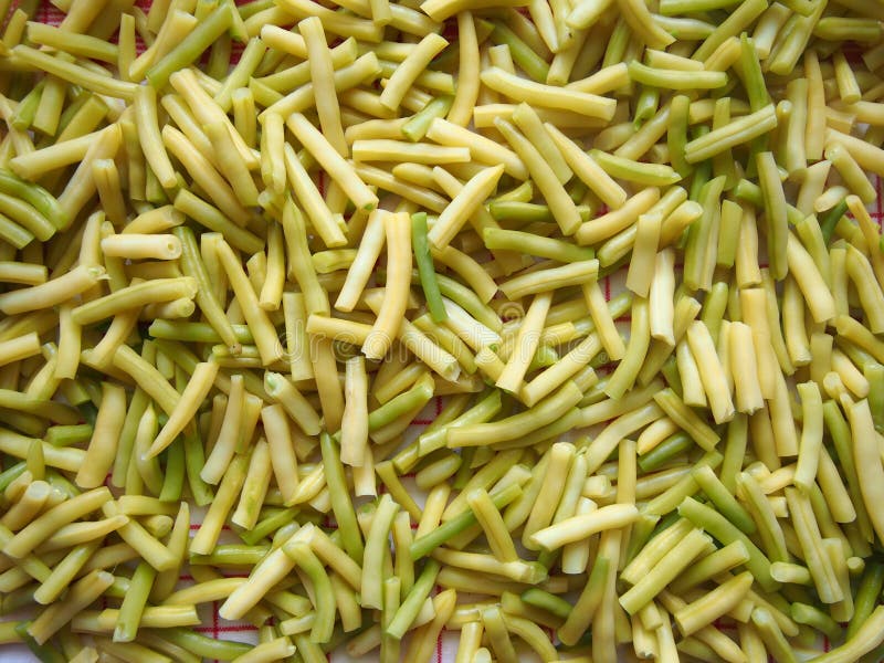 Chopped String Beans with Mince Pork in Coconut Milk Stock Image ...