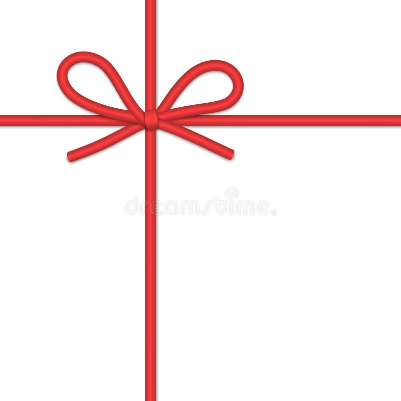 String bow isolated stock illustration. Illustration of holiday - 133558715